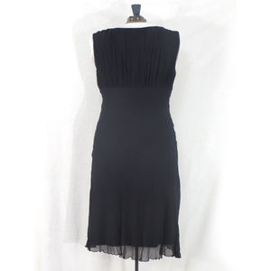 jonathan martin | Dresses | Jonathan Martin Black Silk Chiffon Dress ...